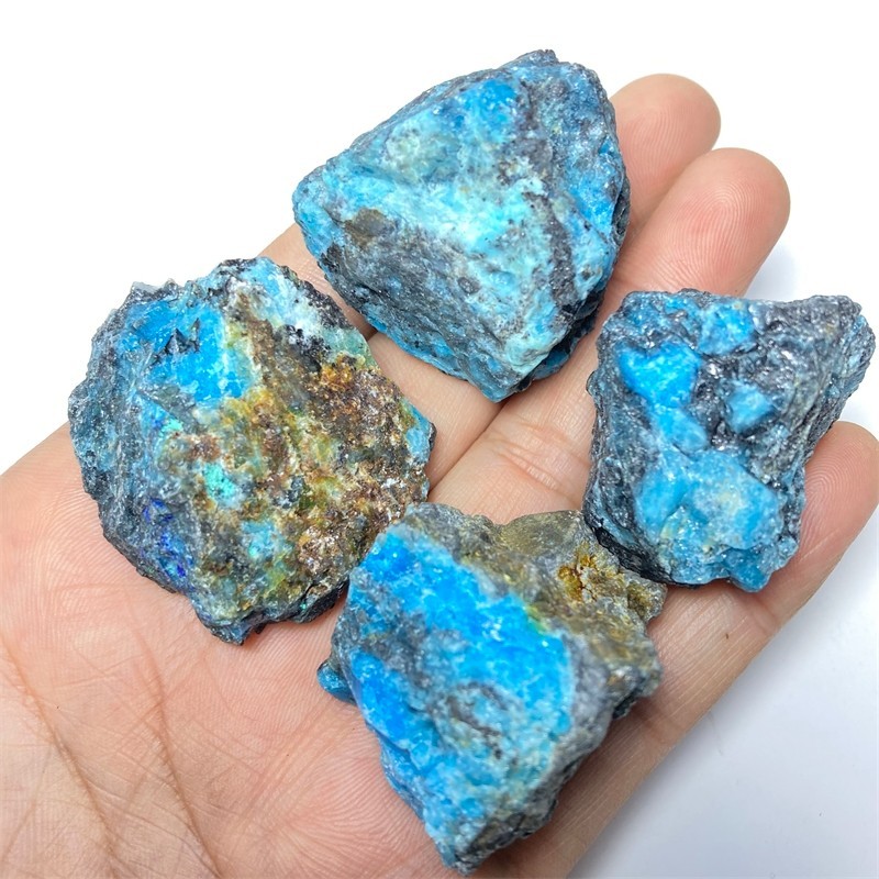 117g Natural Genuine Veszelyite Malachite Green Crystal Stone Specimen ...