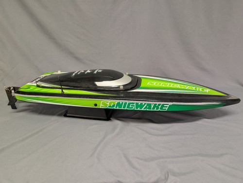 ProBoat Sonicwake 36" Deep-V Self-Righting RC Boat, Servo - HULL ...
