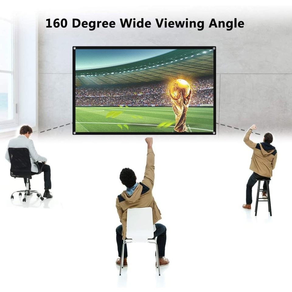 Projection Screen Outdoor Daytime Projector for Retractable Cinema | eBay