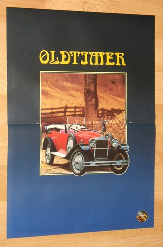 Oldtimer very rare retro mini Poster 30x41cm | eBay
