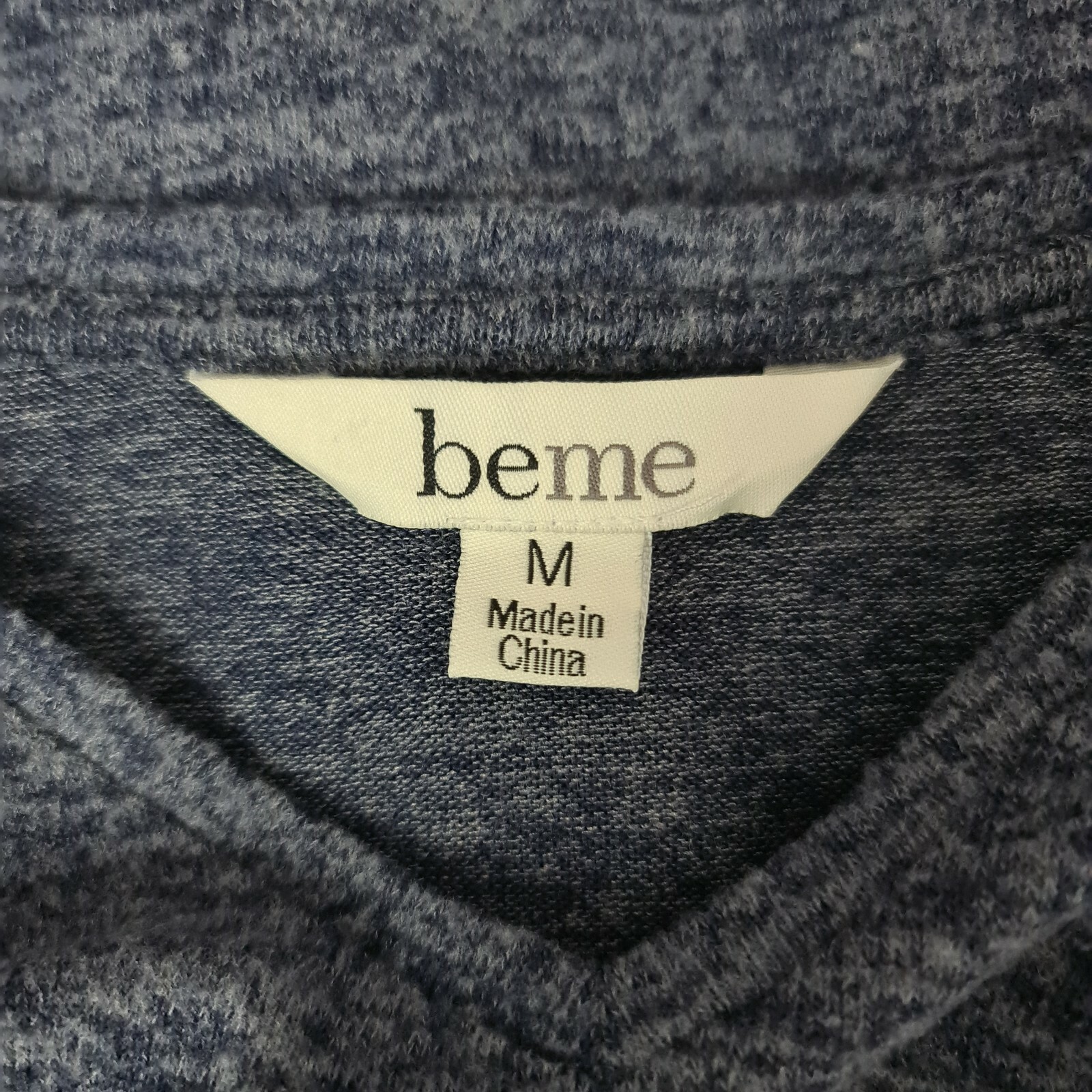 Beme Top Womens Plus Medium Blueish Grey Knit 3/4 Sleeve - 778 | eBay