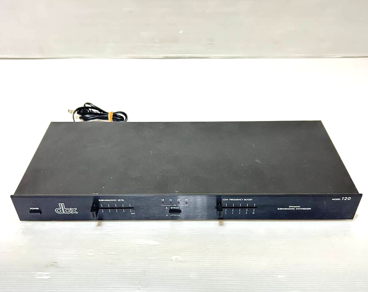 dbx 120 Dynamic Subharmonic Synthesizer | eBay