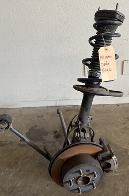 12-17 Toyota Camry Rear Left Driver Strut Caliper Rotor Control Arm ...
