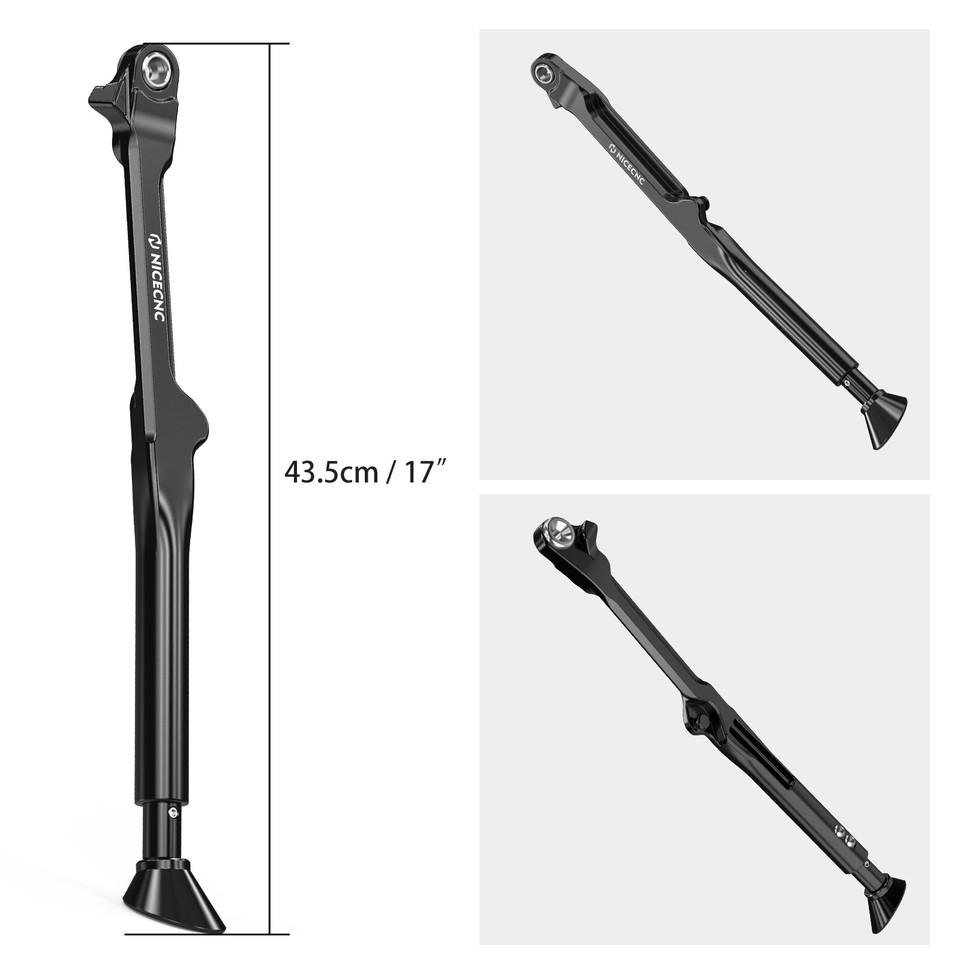 CNC Adjustable Kickstand Side Stand For KTM XC-W 150 200 250 300 XC W ...