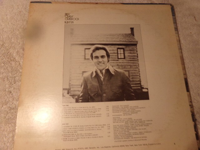 Billy "Crash" Craddock Rub It In (Vinyl, 1974) ABC ABCX-817 VG+ LP ...