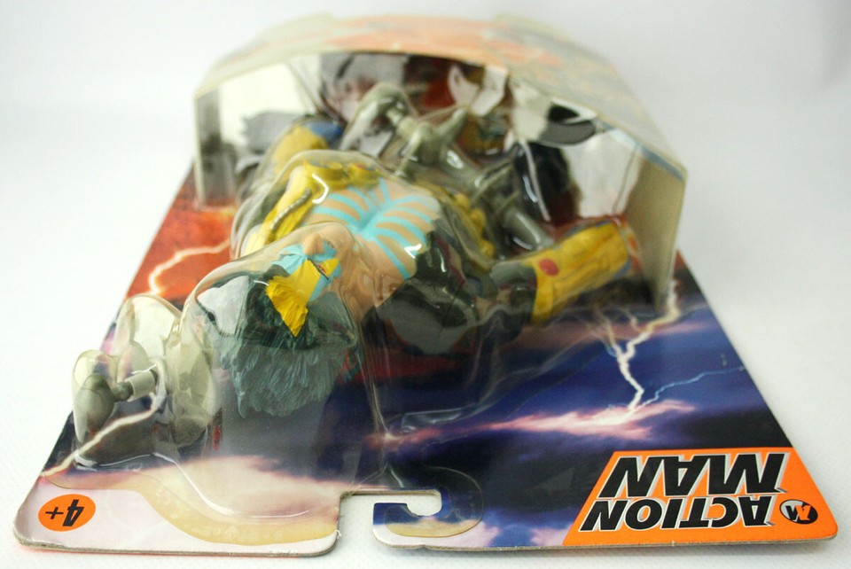 RARE 2000 ACTION MAN TEMPEST THE ENEMY FIGURE EUROPEAN HASBRO NEW ...
