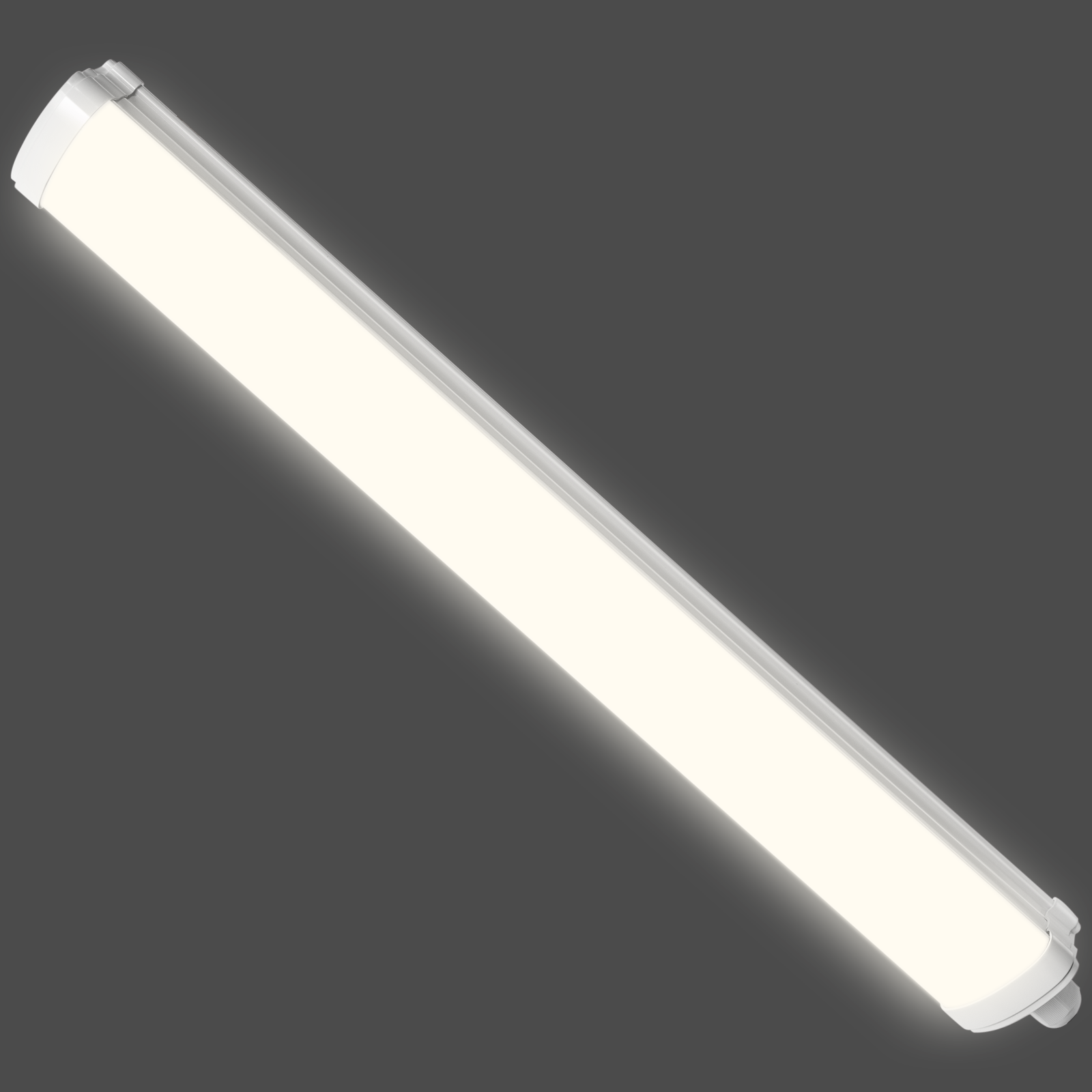 LED Strip Light 4FT Batten Tube Light IP65 Garage Ceiling Lamp Office ...