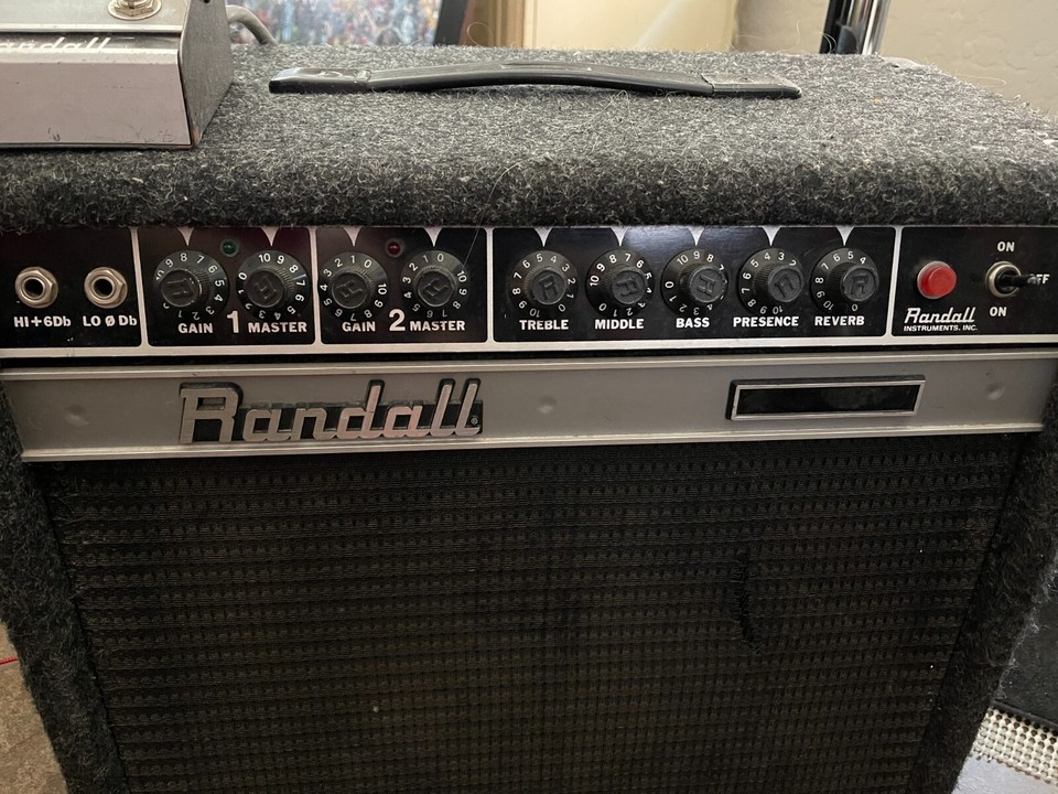 Randall RG80-112SC Combo Amp 12" Celestion G12K8-5 Electric Guitar ...