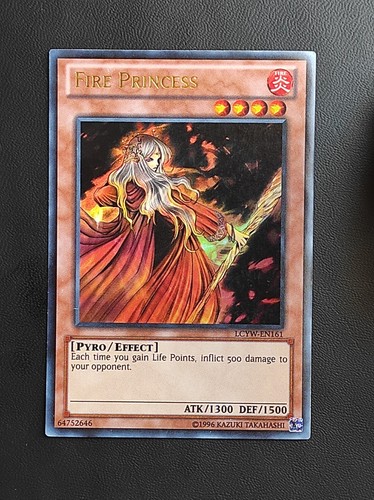 Yu-Gi-Oh! Fire Princess LCYW-EN161 Ultra Rare American Print | eBay