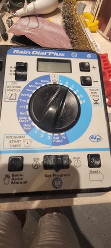Irritrol Rain Dial RD-6PLUS sprinkler controller 6 zones | eBay