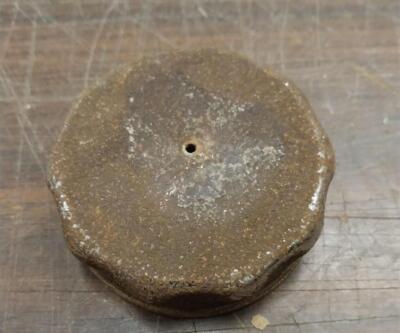 #2 Vtg Radiator Cap Chrome Steel Brass Hot Rat Rod Model T A Moto Meter ...