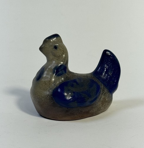 BBP Beaumont Brothers Pottery Salt Glaze Chicken Hen 2” Miniature ...