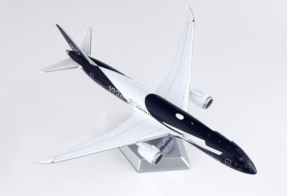 SQ Wings L2279 Lufthansa Boeing 787-9 100yrs D-ABPU Diecast 1/200 Model ...