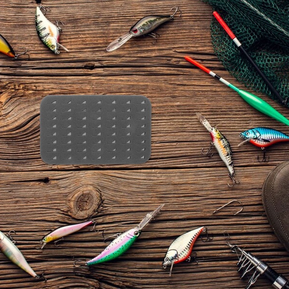 2pcs Foam Fly Fishing Organizer: Fishing Gear Storage Board ...