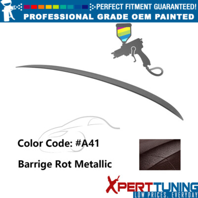 Fits 06-11 BMW 3-Series E90 4Dr M3 Rear Trunk Spoiler Lid ABS Painted # ...