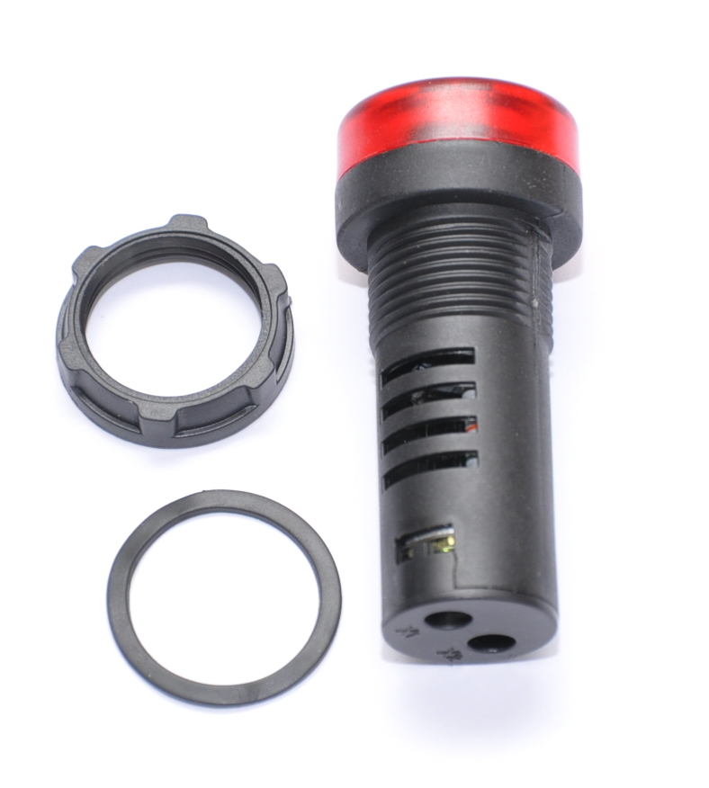 1x New HQ LED Buzzer 30mm Red Bulb 110V AC-DC #110 | eBay