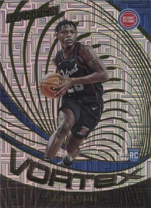 2023-24 Panini Revolution - Vortex Marcus Sasser #8 Levels (RC) for ...