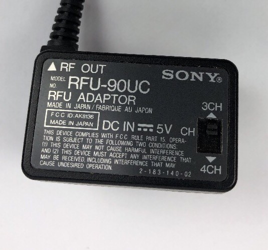Sony RFU-90UC RFU Adapter for Sony 8mm Video8 Hi8 VCRs and Camcorders ...