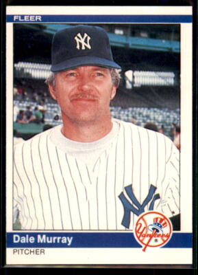 1984 Fleer Dale Murray #134 New York Yankees | eBay