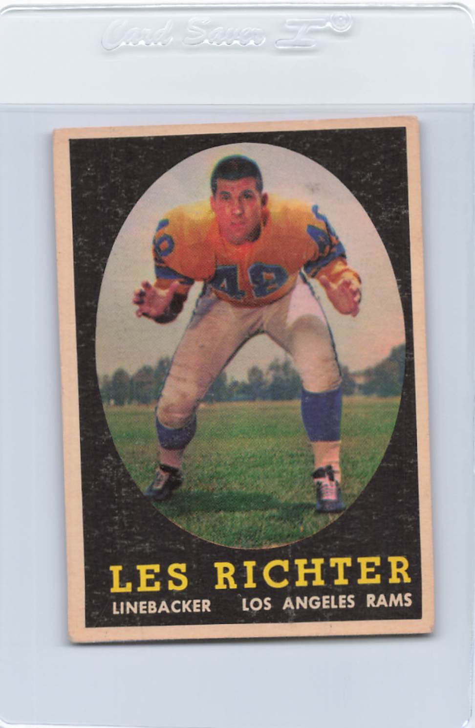 1958 Topps #105 Les Richter Rams VG/EX *DA-A7068 | eBay