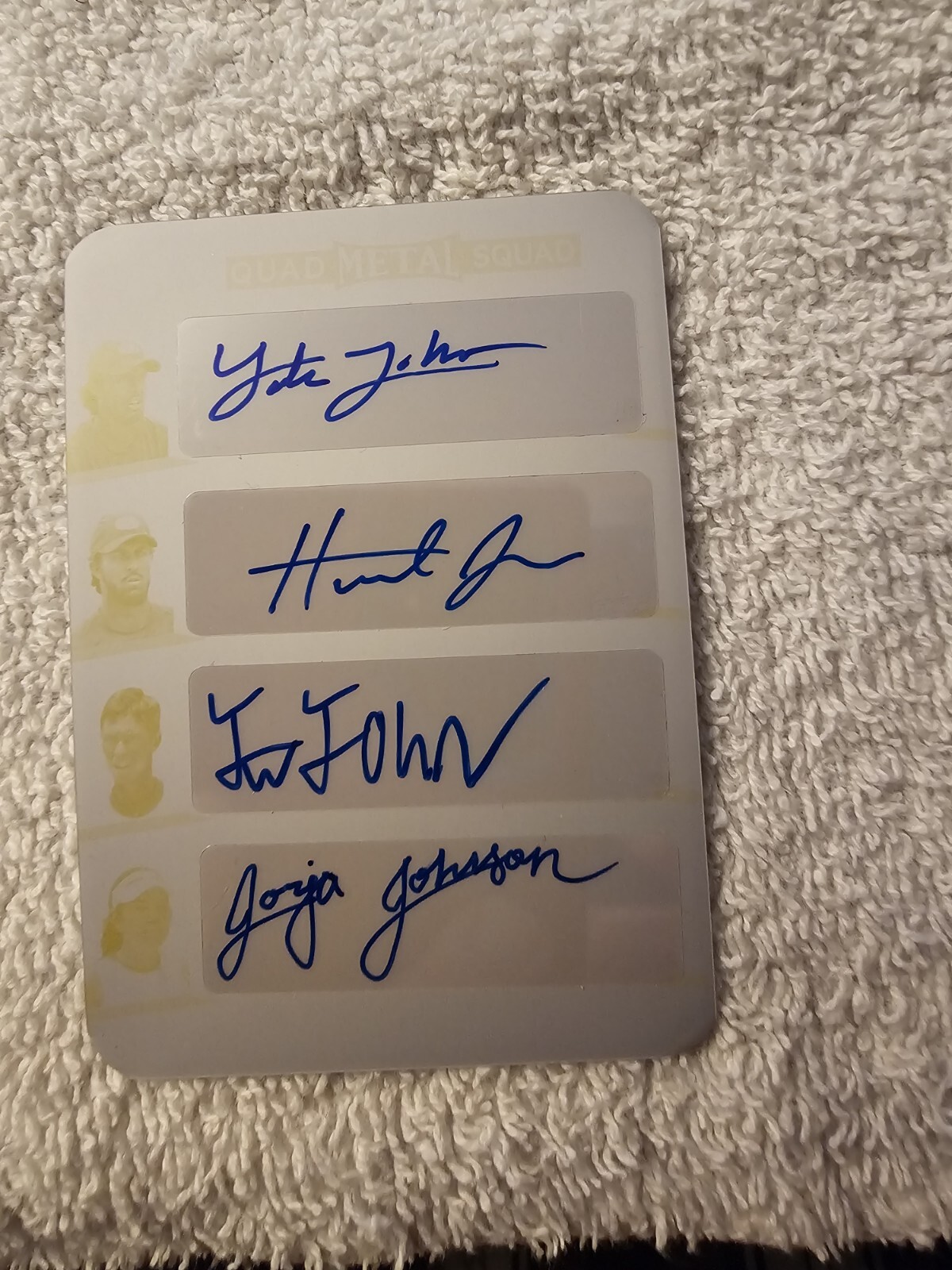 Yates Johnson/hunter Johnson/JW Johnson/jorja Johnson Quad Squad ...