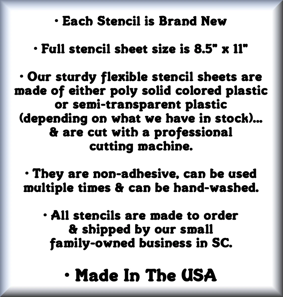 Fancy Letter S Stencil