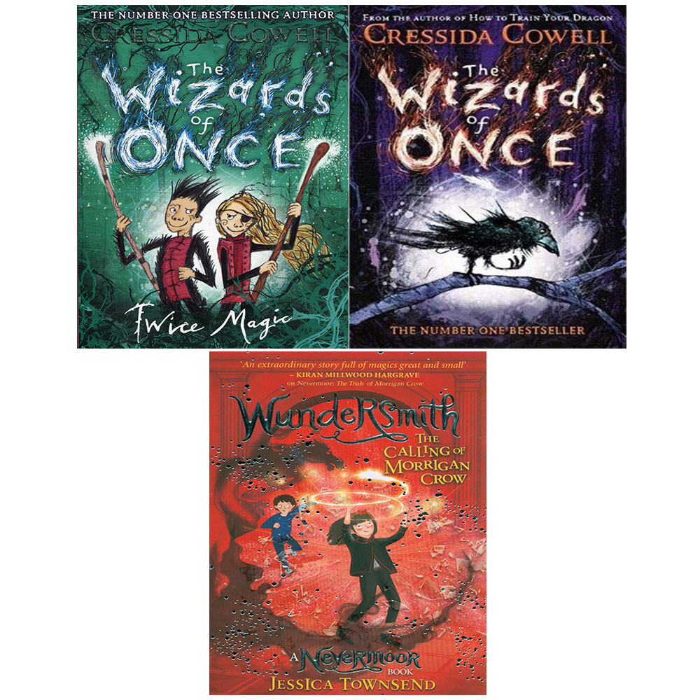 The Wizards of Once Book (1-2), Wundersmith 3 Books Collection Set ...