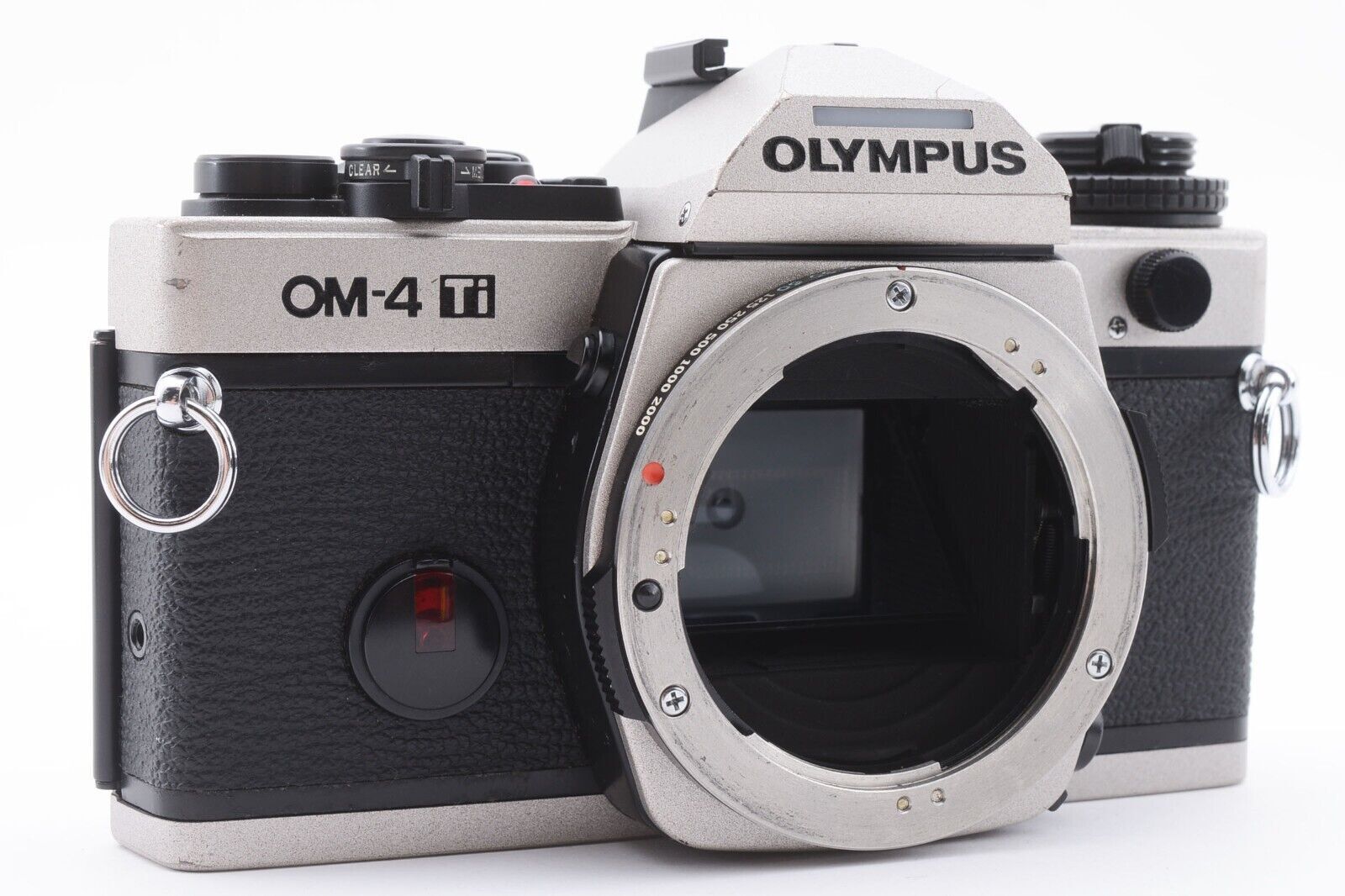 Olympus OM-4Ti Titanium 35mm SLR Film Camera Body and case OM4 ti ...