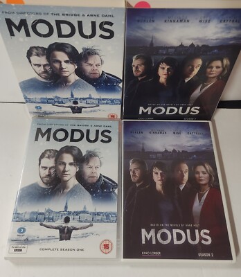 MODUS COMPLETE SERIES DVD SEASONS 1 & 2 SWEDISH CRIME THRILLER RGN 1 AND RGN 2 | eBay