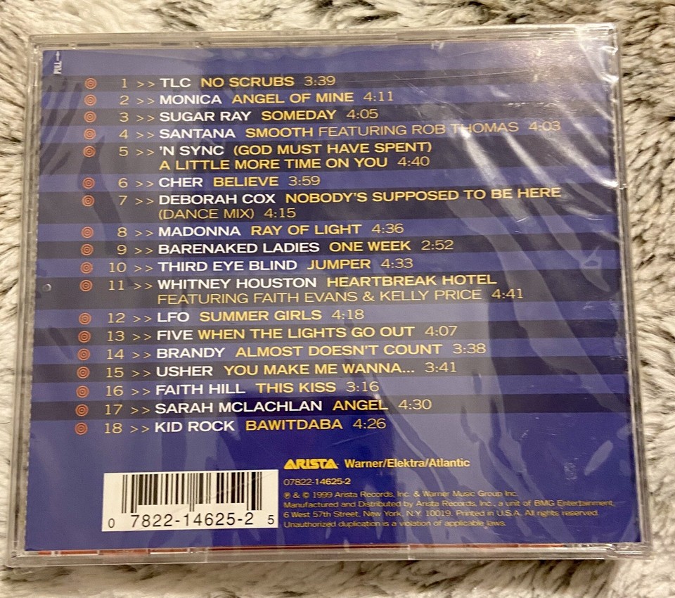 Various Artists : Totally Hits Arista CD FACTORY SEALED! NEW! 1999 | eBay