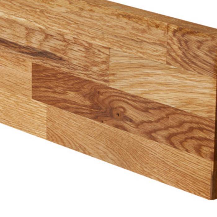 Solid Oak Wood Worktops, Real Wooden Timber Kitchen Breakfast Bars And ...