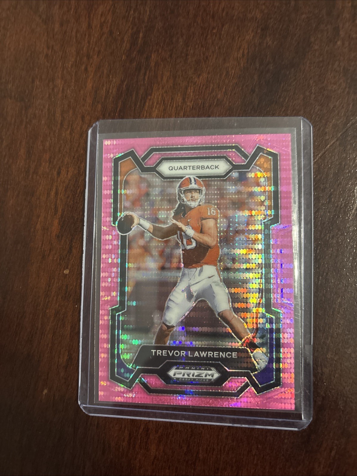 Trevor Lawrence 2024 Prizm Draft Picks #62 Neon Pink Pulsar /15 Price ...