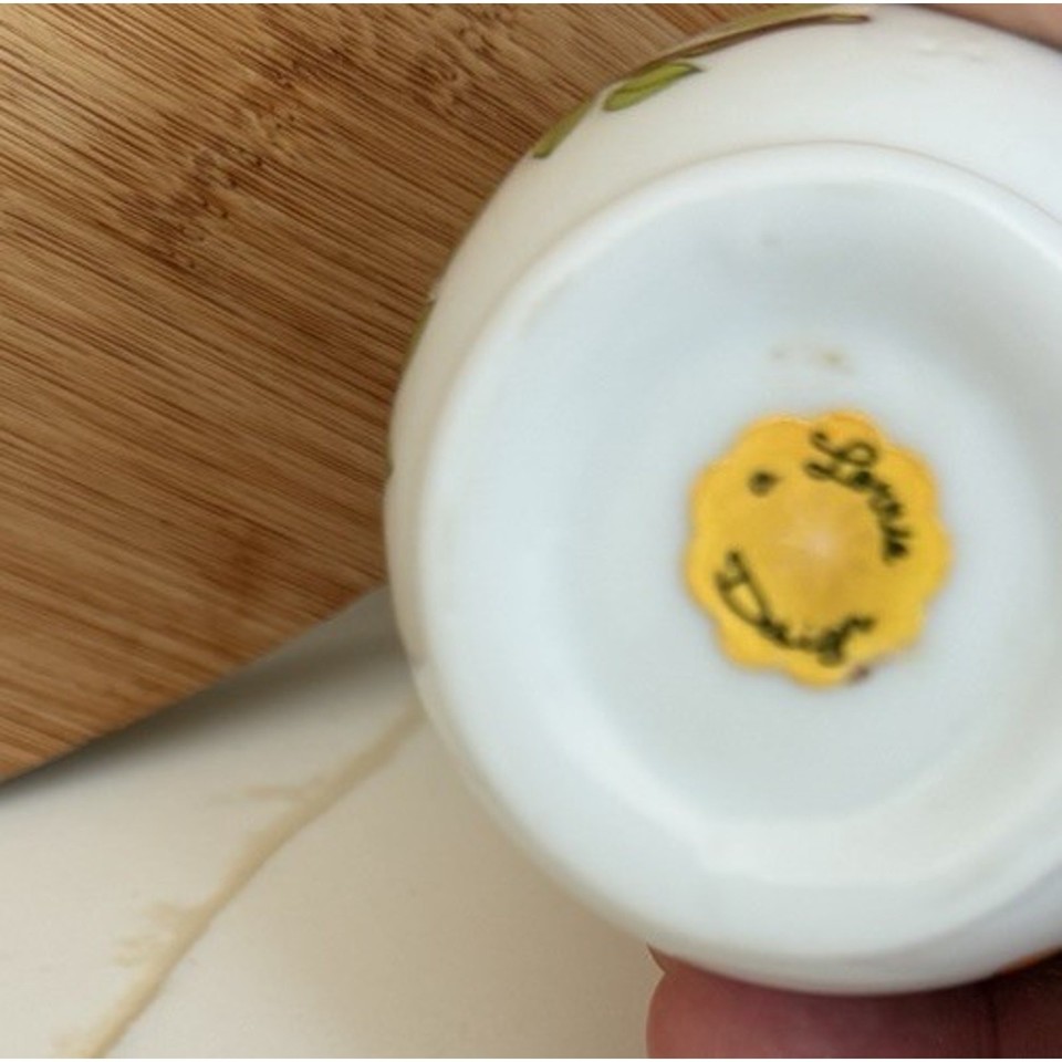 Vintage 1970 Lorrie Design yellow Bird in Nest Egg Coddler Japan 3” | eBay