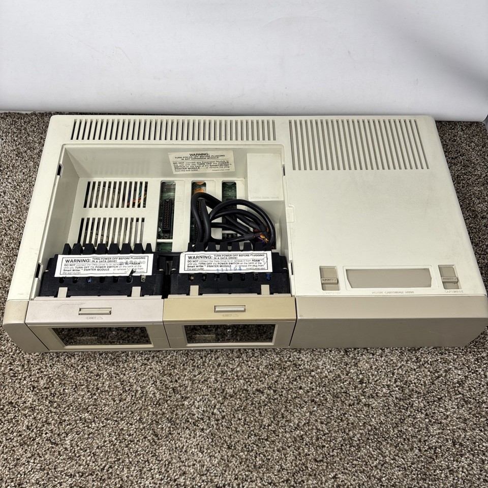 Coleco ADAM CPU ONLY Computer Cassette Drive ColecoVision System ...