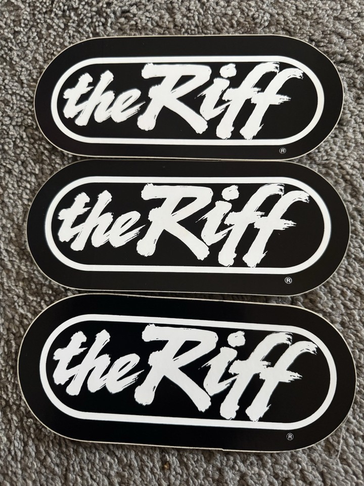 The Riff Vintage wrif 101 bumper sticker | eBay