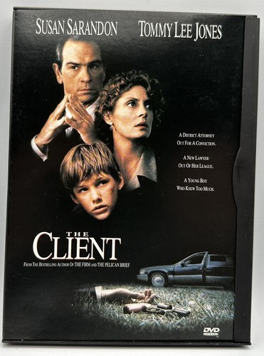The Client DVD Standard/Widescreen Susan Sarandon Tommy Lee Jones 1994 ...