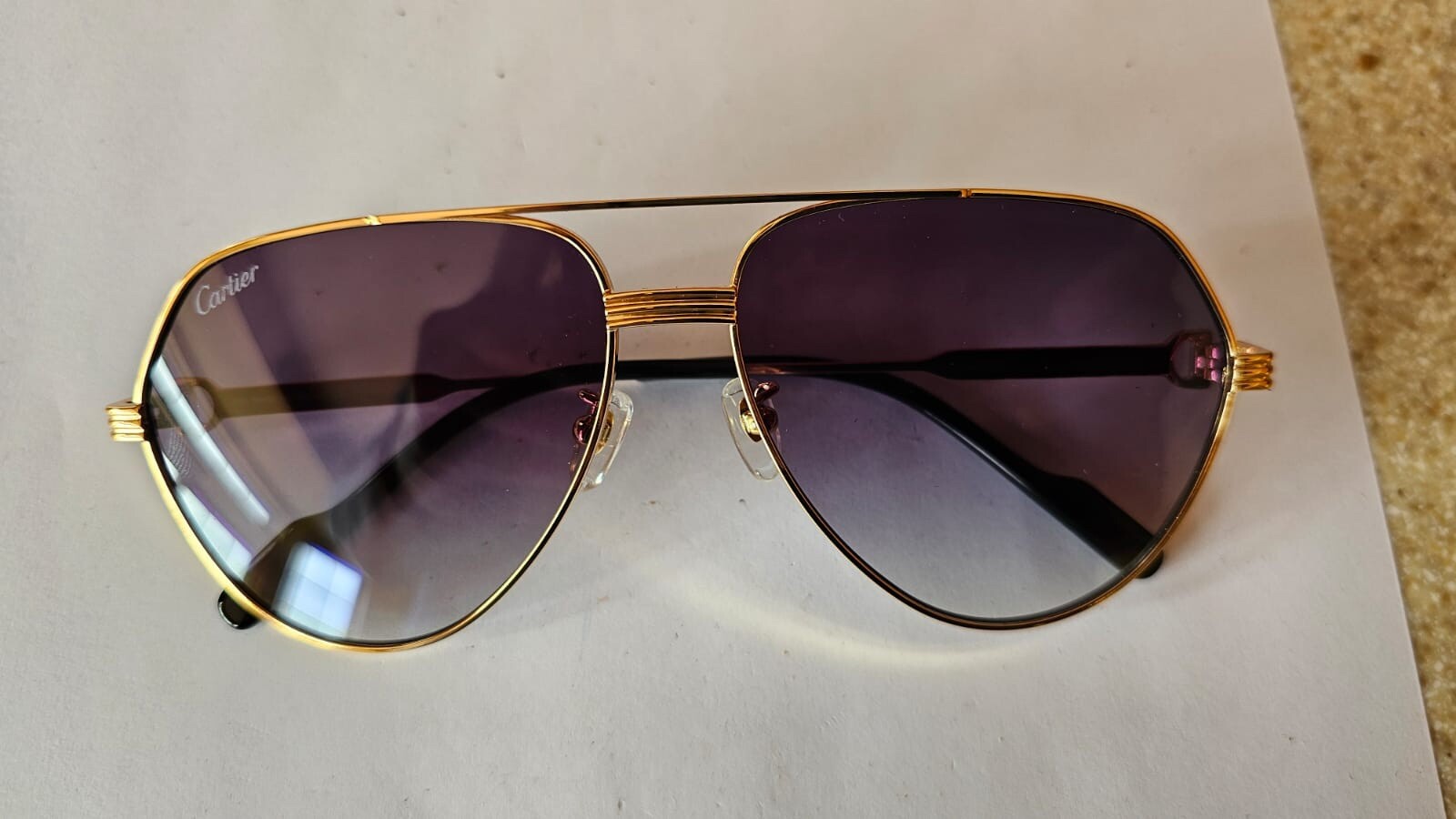 Cartier Santos CT0165s Classic Mens Sunglasses for sale online | eBay