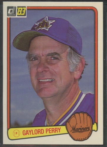 1983 Donruss #307 Gaylord Perry Seattle Mariners Hall-of-Fame | eBay