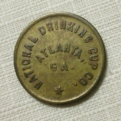 ATLANTA GA GEORGIA ~ NATIONAL DRINKING CUP CO ~ GEORGIA FLORIDA & ALA ...