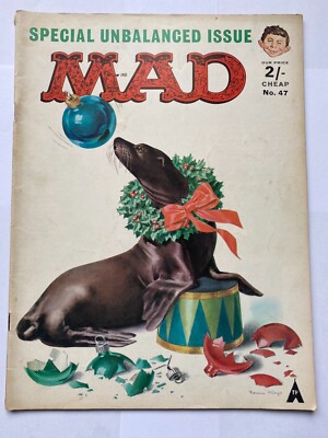 MAD MAGAZINE #47 British UK Edition - VG | eBay UK