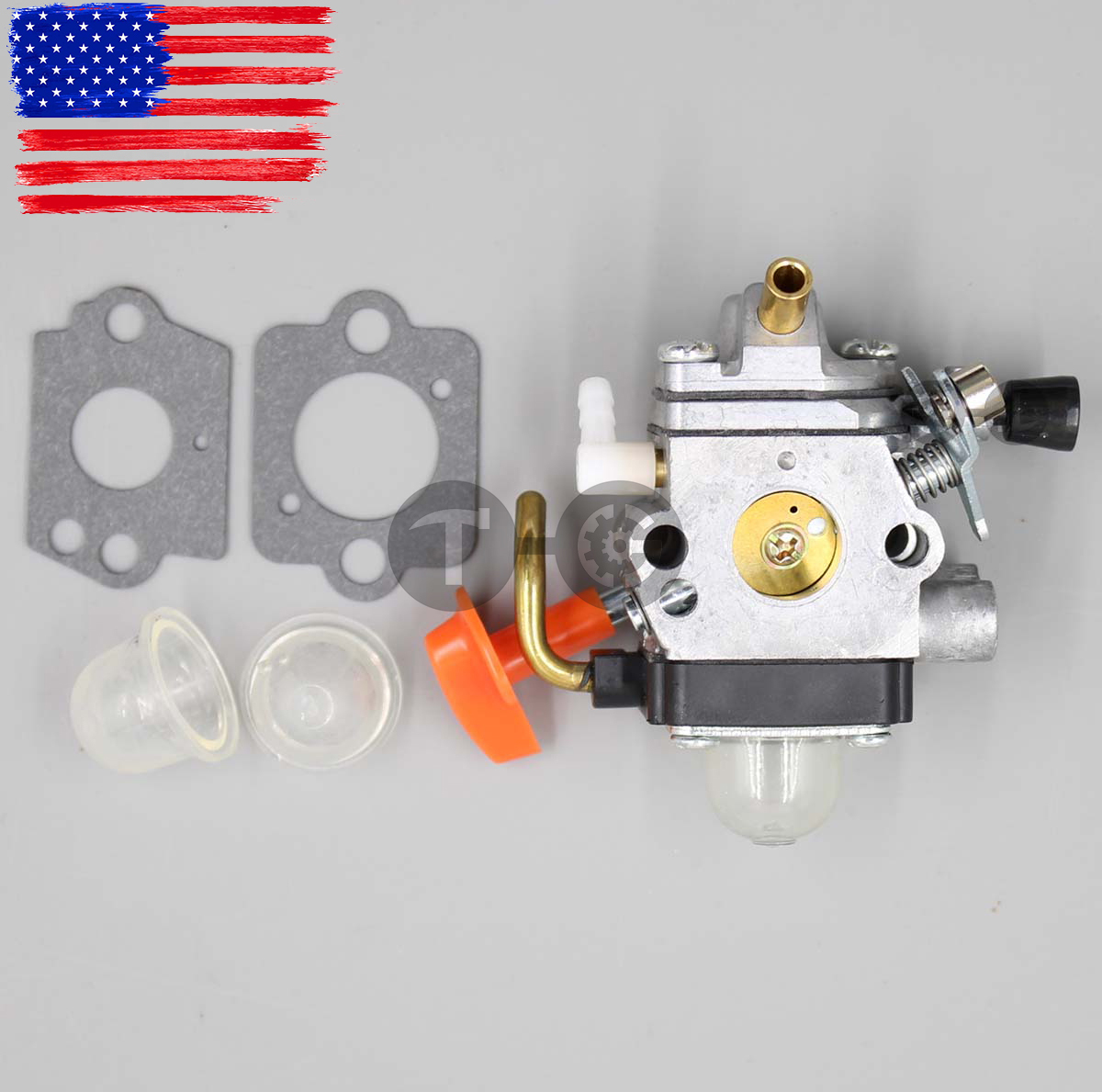 Carburetor Carb Gaskets Bulb For Stihl KM110 KM110R KM90 KM90R KM130 ...