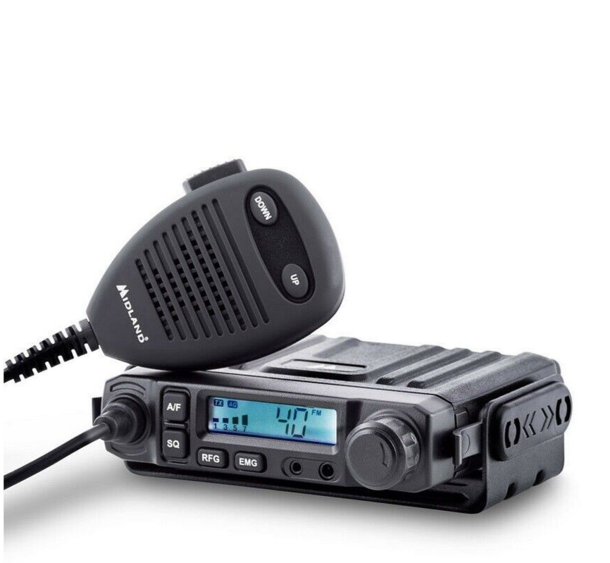 CB RADIO KIT MIDLAND CB-GO COMPLETE TRANSCEIVER KIT 40CH AM FM MULTI ...
