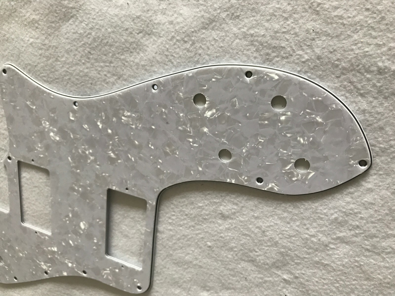 Fits Fender Squier Telecaster Deluxe PAF Guitar Pickguard,4 Ply White ...
