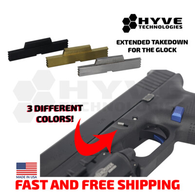 Hyve Technologies Extended Slide Lock for the Glock 43 | eBay