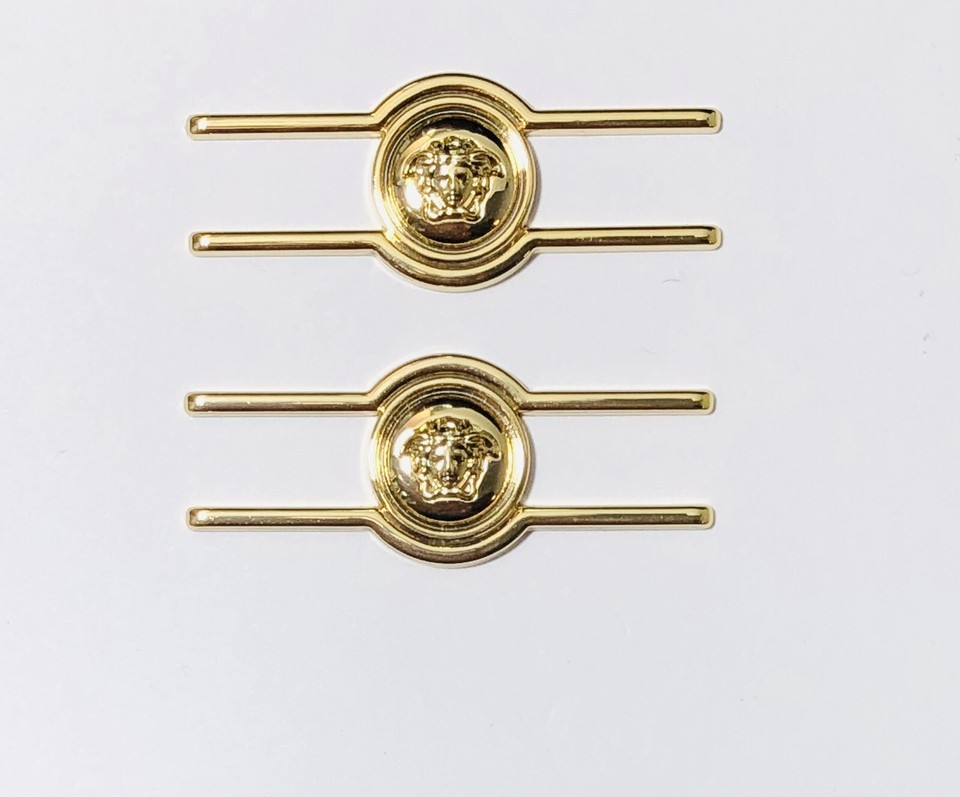 Versace VE 2264 Sunglasses Golden Replacement Temples Side Icon Logo ...