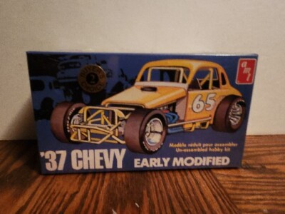 AMT 37 CHEVY EARLY MODIFIED Model Kit #6087 - FACTORY SEALED | eBay