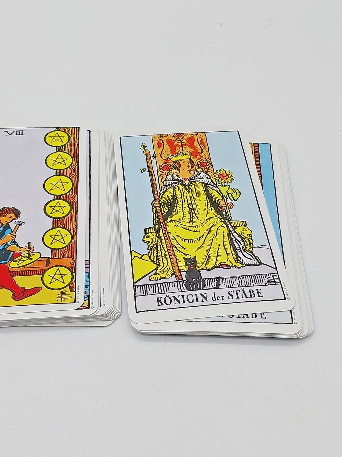 Rider Waite Tarot Karten Deutsche Ausgabe Arthur Edward Waite | eBay