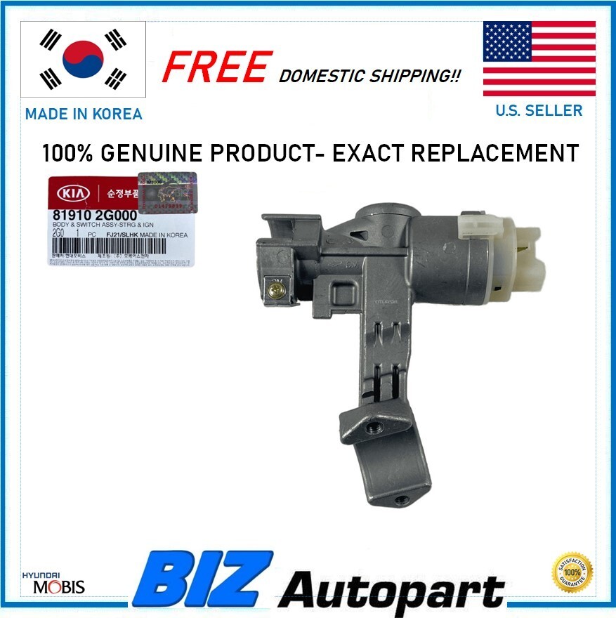 GENUINE⭐IGNITION LOCK CYLINDER FOR 2006-2010 KIA OPTIMA # 81910-2G000 ...