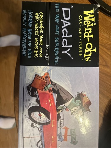 Vtg 2006 Weird Ohs Daddy Model Kit Model 16004 Hawk Co. -Car-Icky-Tures ...