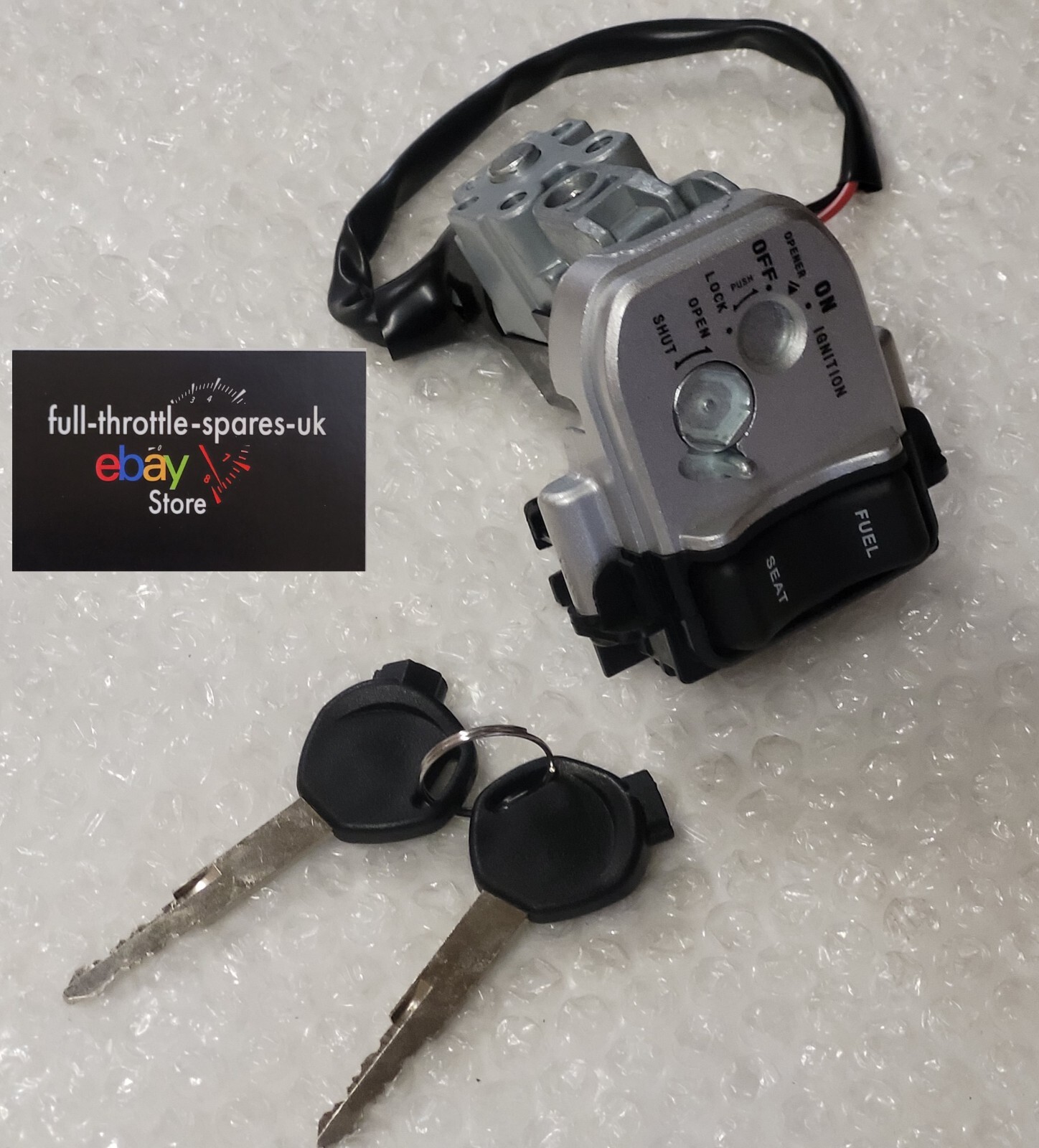 fits: HONDA PCX 125 WW,EX2 2010-2014 NEW IGNITION SWITCH AND 2 KEYS 2 ...